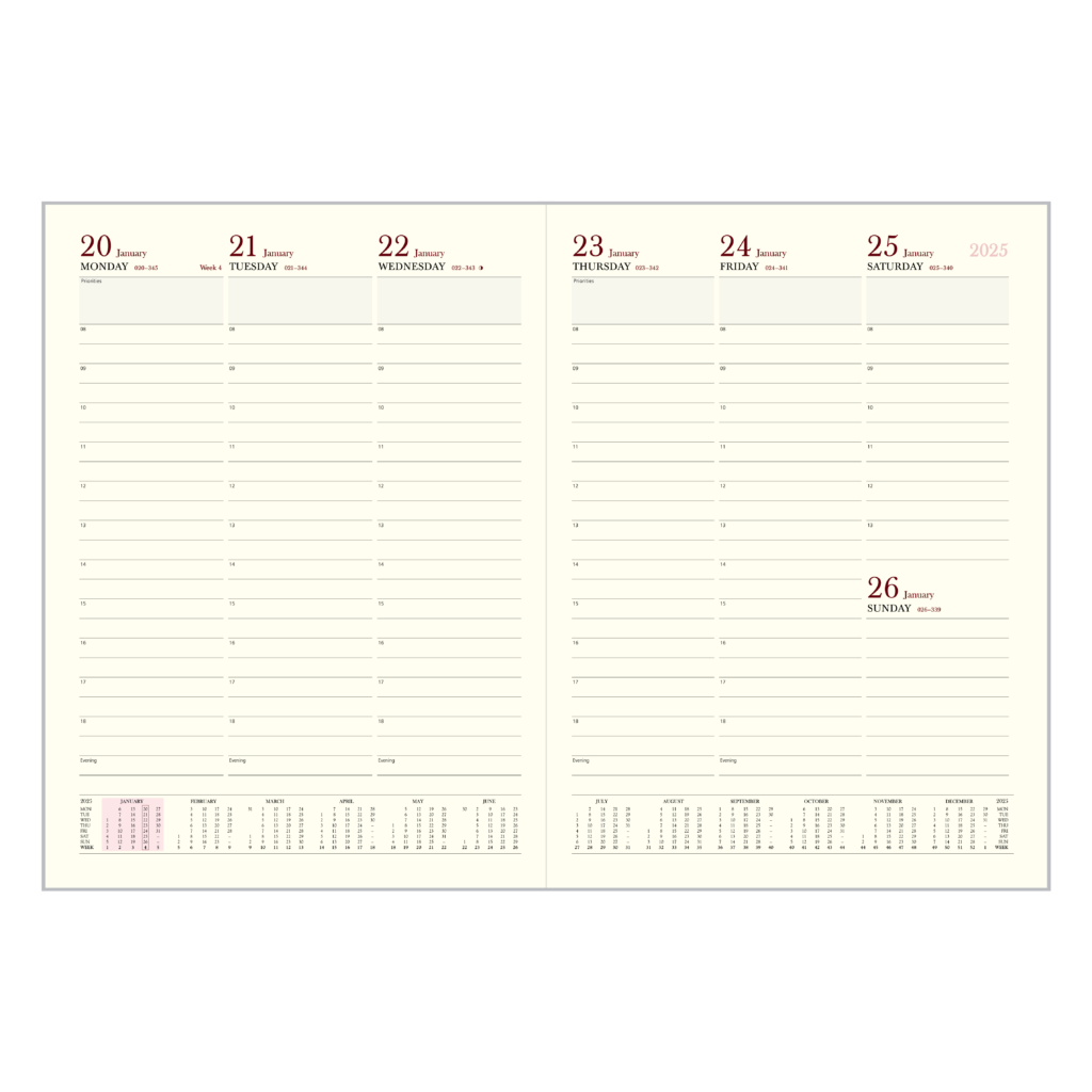 Weekly Planner - eagle Executive Diary - HBX - EAGLE PRESS